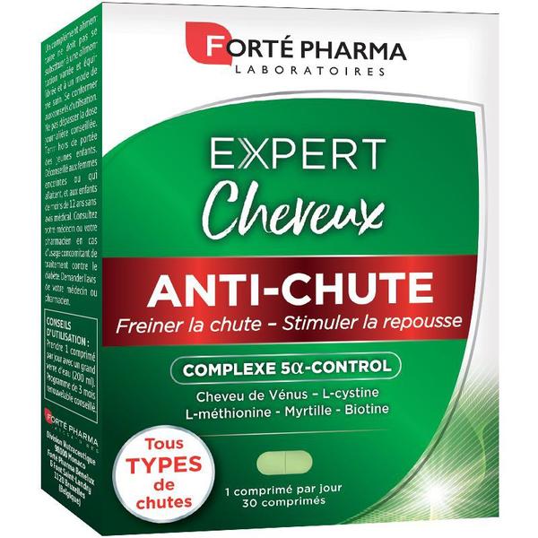 Expert Anti-Chute (30 tablete), Forte Pharma, Preț 90,00 Lei - Napofarm.ro