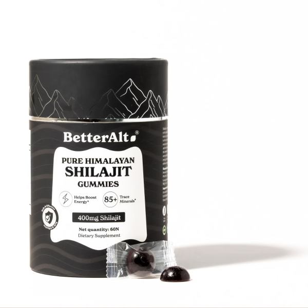 Better Alt Pure Himalayan Shilajit Gummies, Jeleuri De Shilajit Din ...