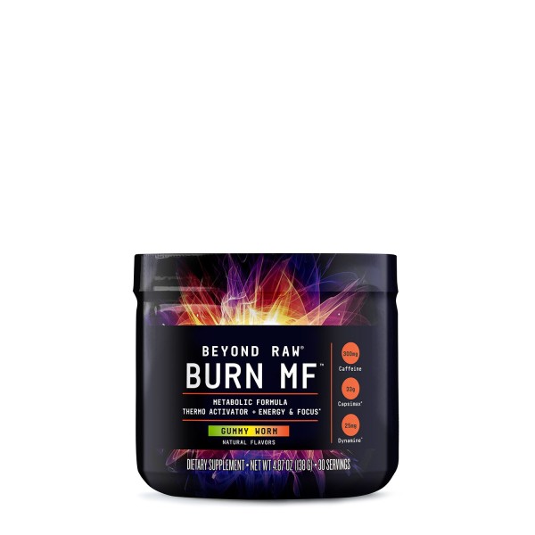 Beyond Raw Burn Mf, Termogenic Arzator De Grasimi Cu Aroma De Gummy ...